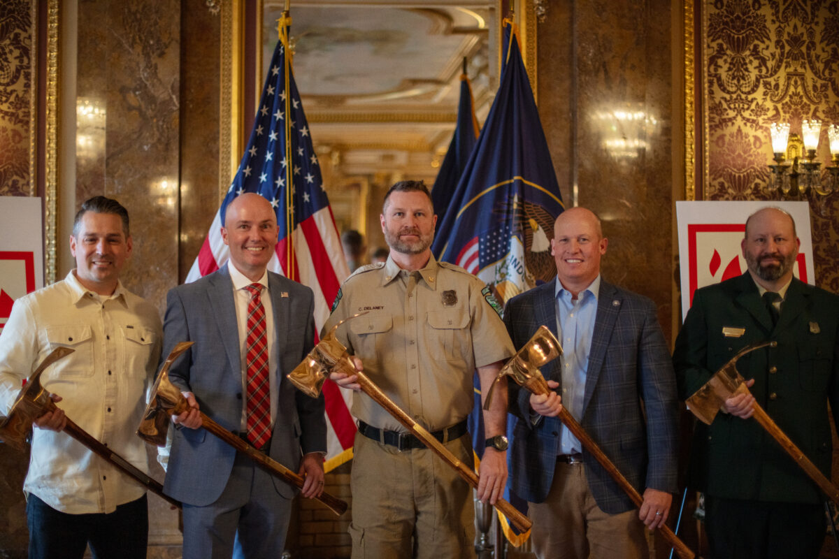 Utah marks three years of declining wildfires, celebrates success of ...